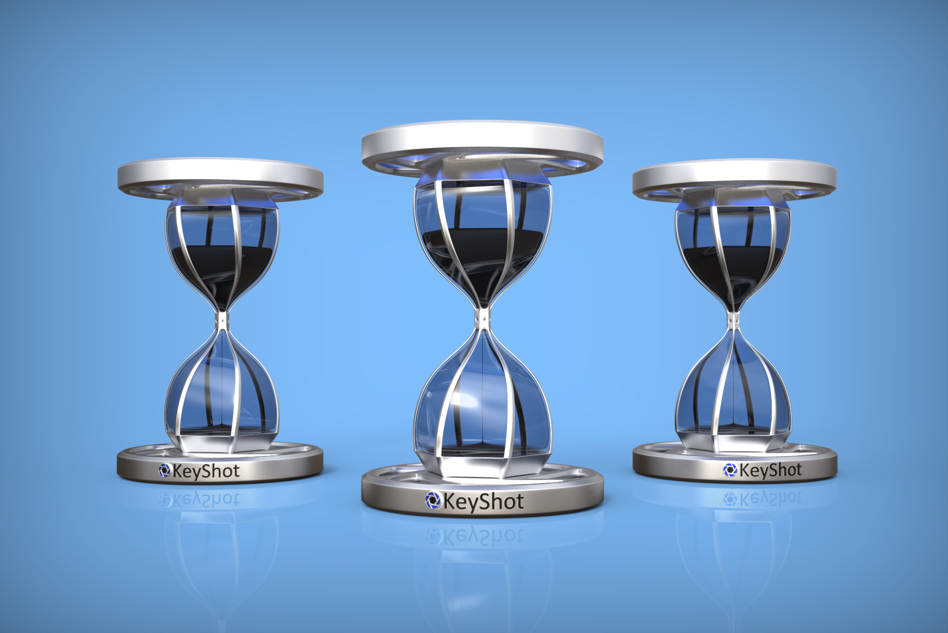 Free Keyshot Sand Glass Shubbak3d